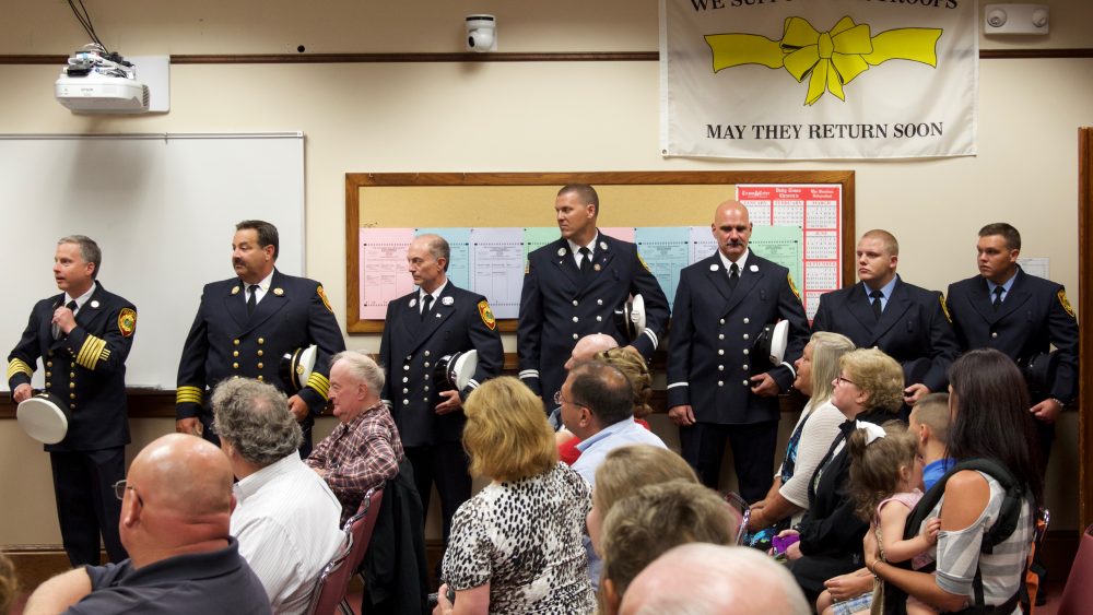 Badge pinning promotes four, adds two to Fire Department ranks – The ...