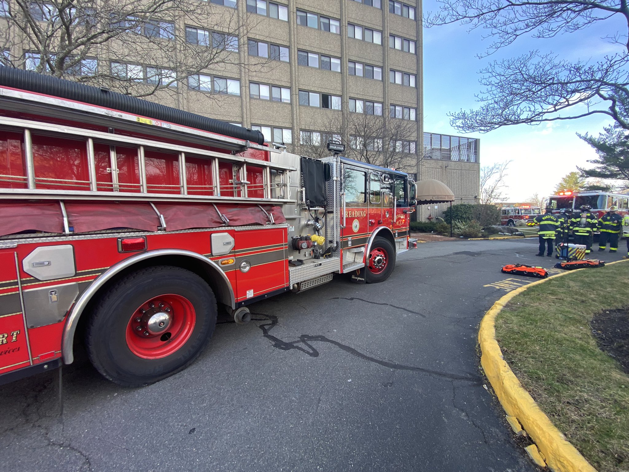 Wakefield Fire Department Extinguishes Three-Alarm Fire At High Rise ...