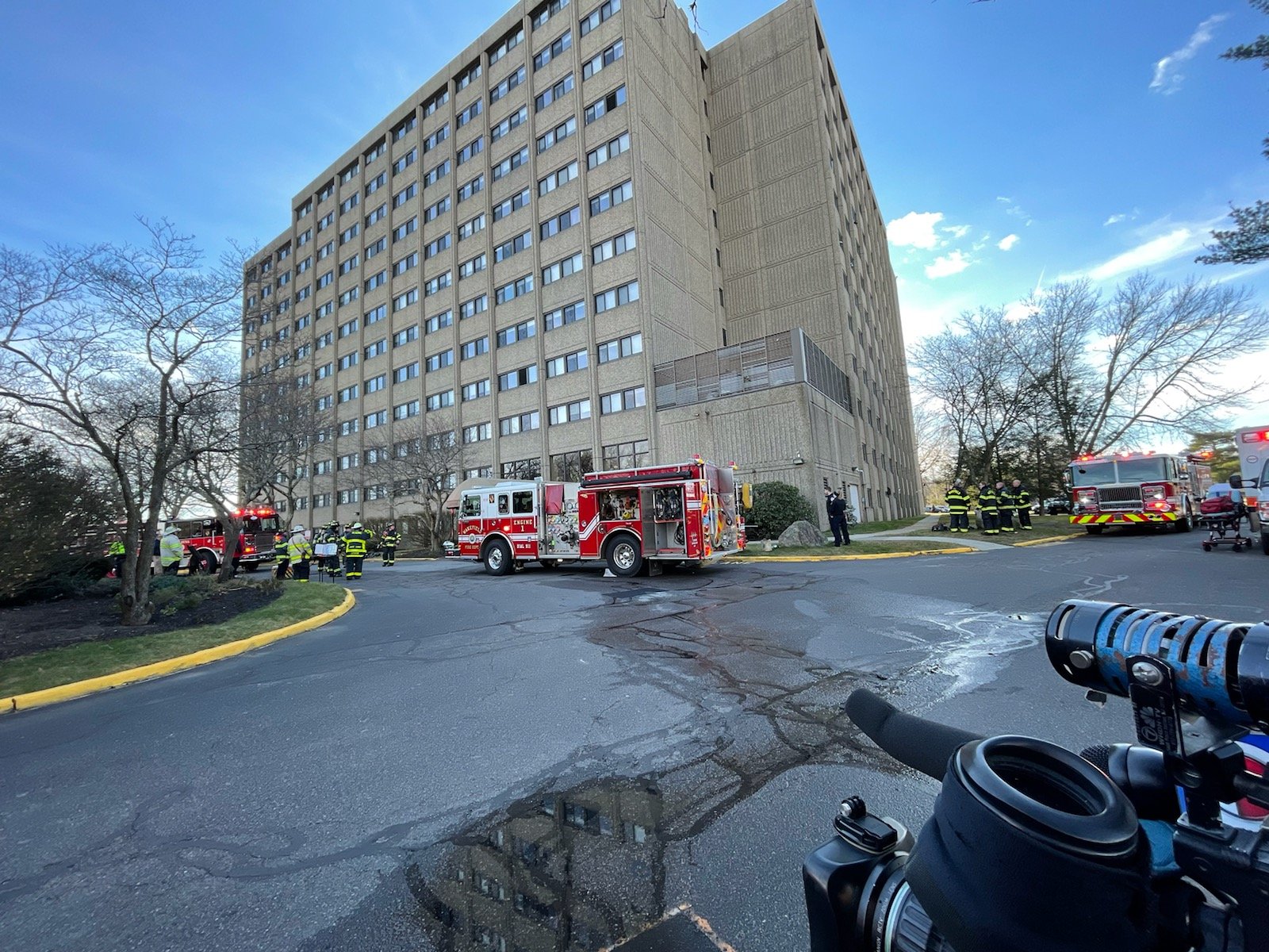 Wakefield Fire Department Extinguishes Three-Alarm Fire At High Rise ...