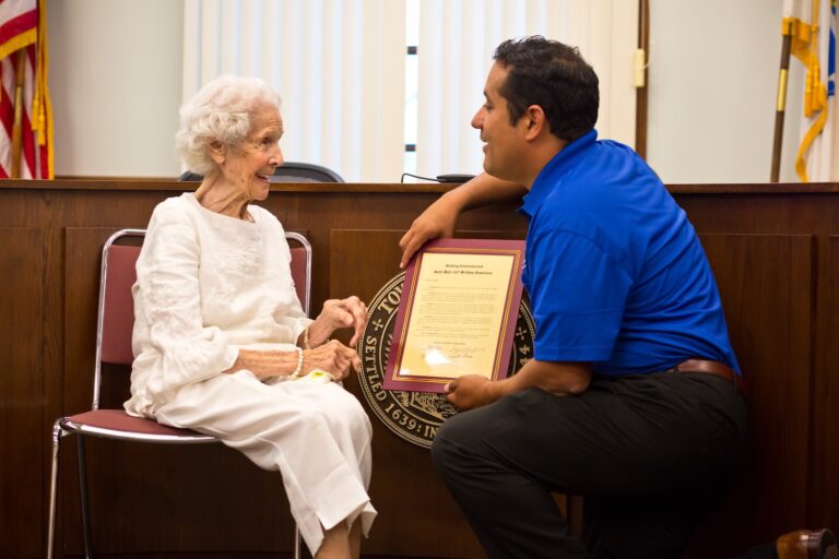 Reading Commemorates Sally Hoyt’s 100th Birthday – The Reading Post