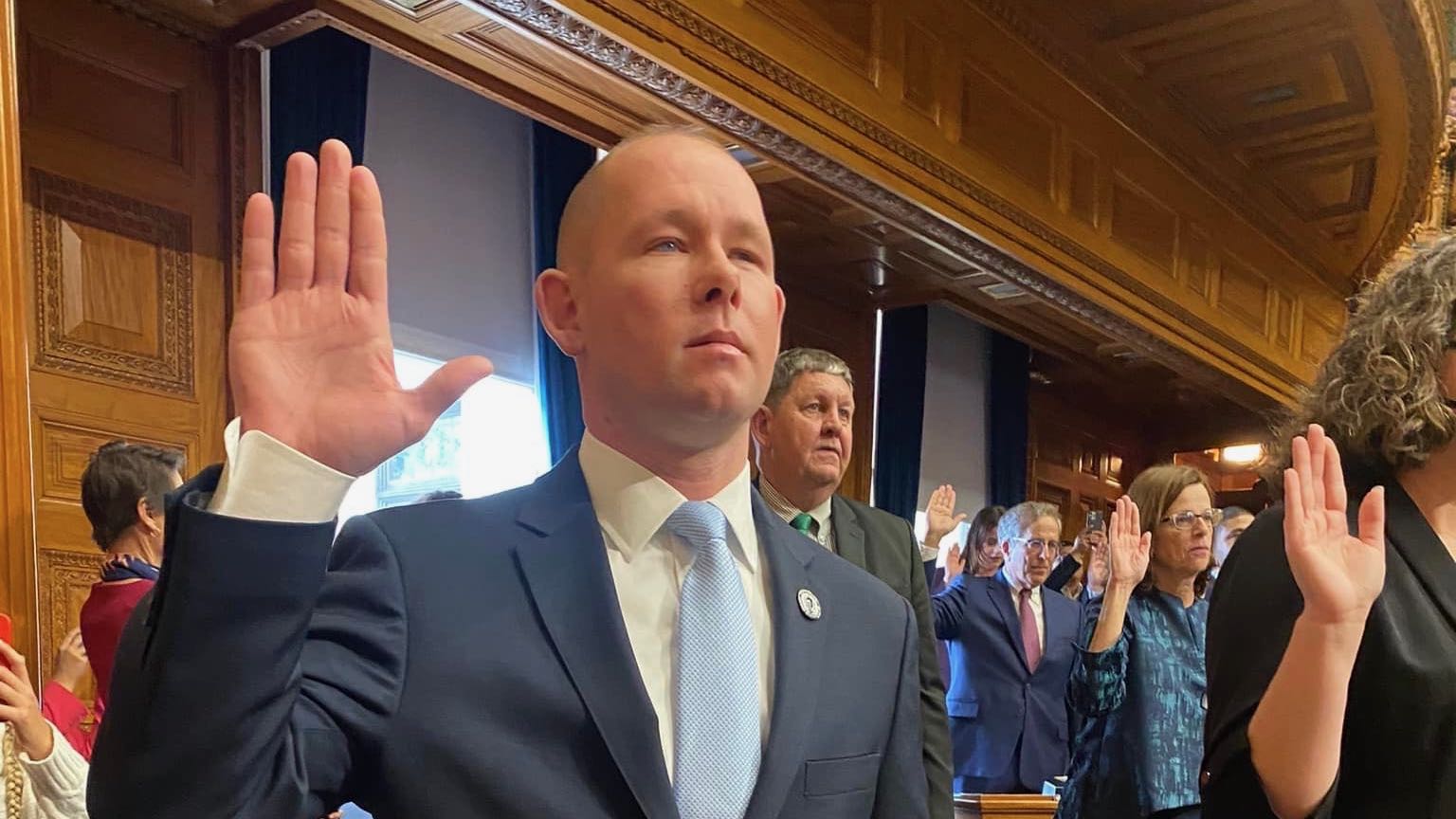 Representative Haggerty Sworn in for Third Term – The Reading Post