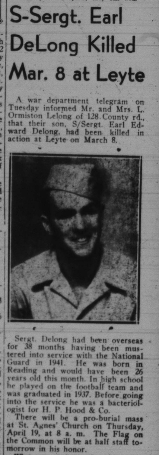 Memorial Day Reflections: WWII Veterans Austin & DeLong – The Reading Post