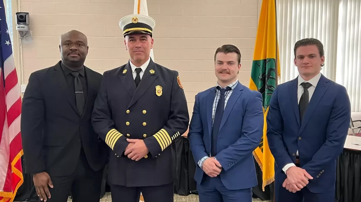 North Reading Fire Department Welcomes Three New Recruits | The Reading ...