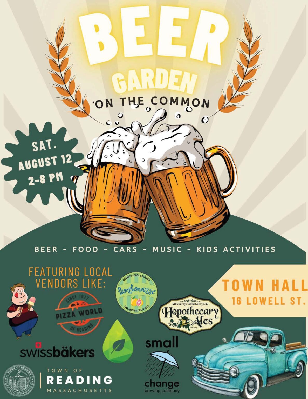 Beer Garden on Reading Common | The Reading Post