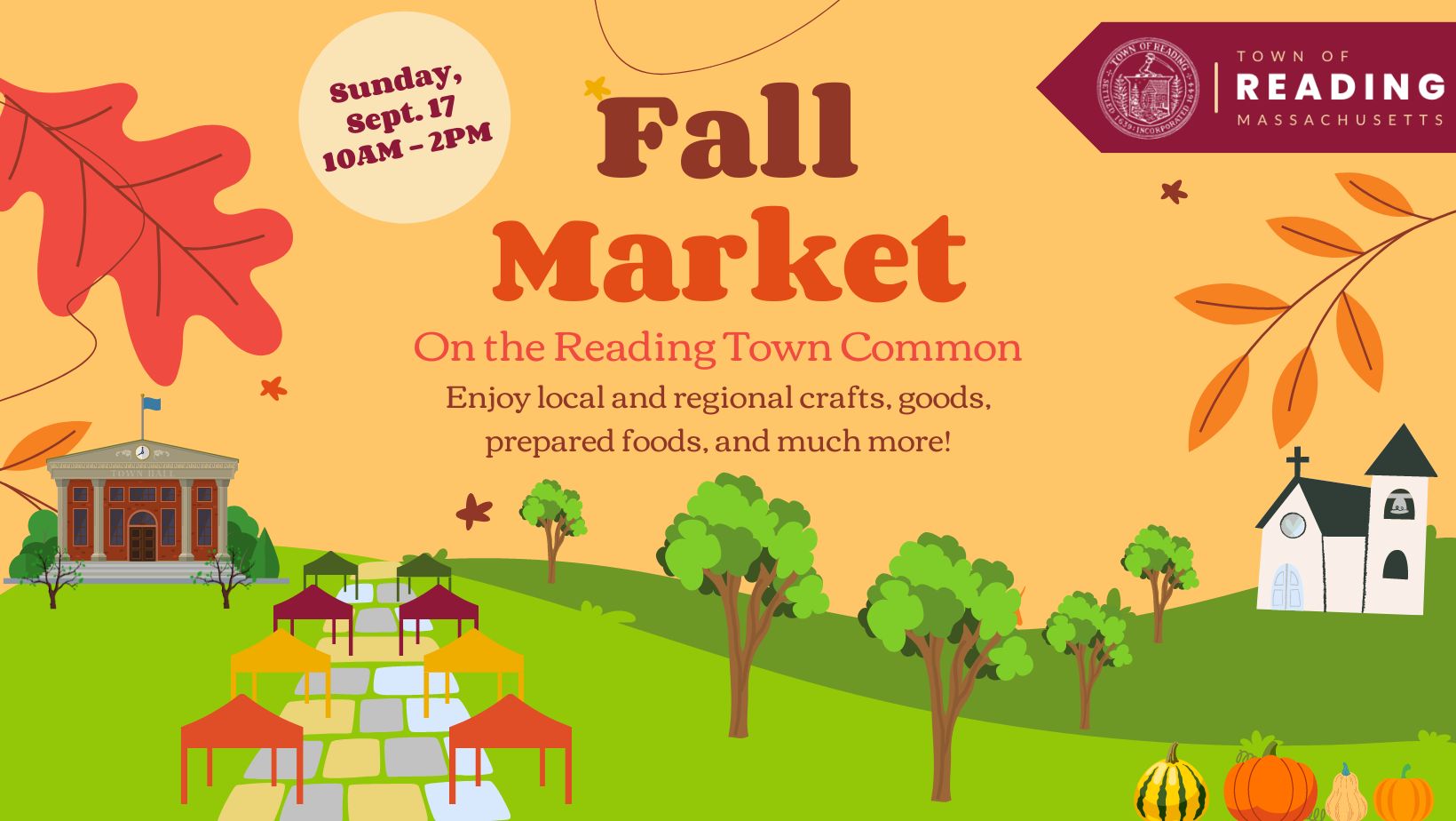 Fall Market on Reading Common – The Reading Post