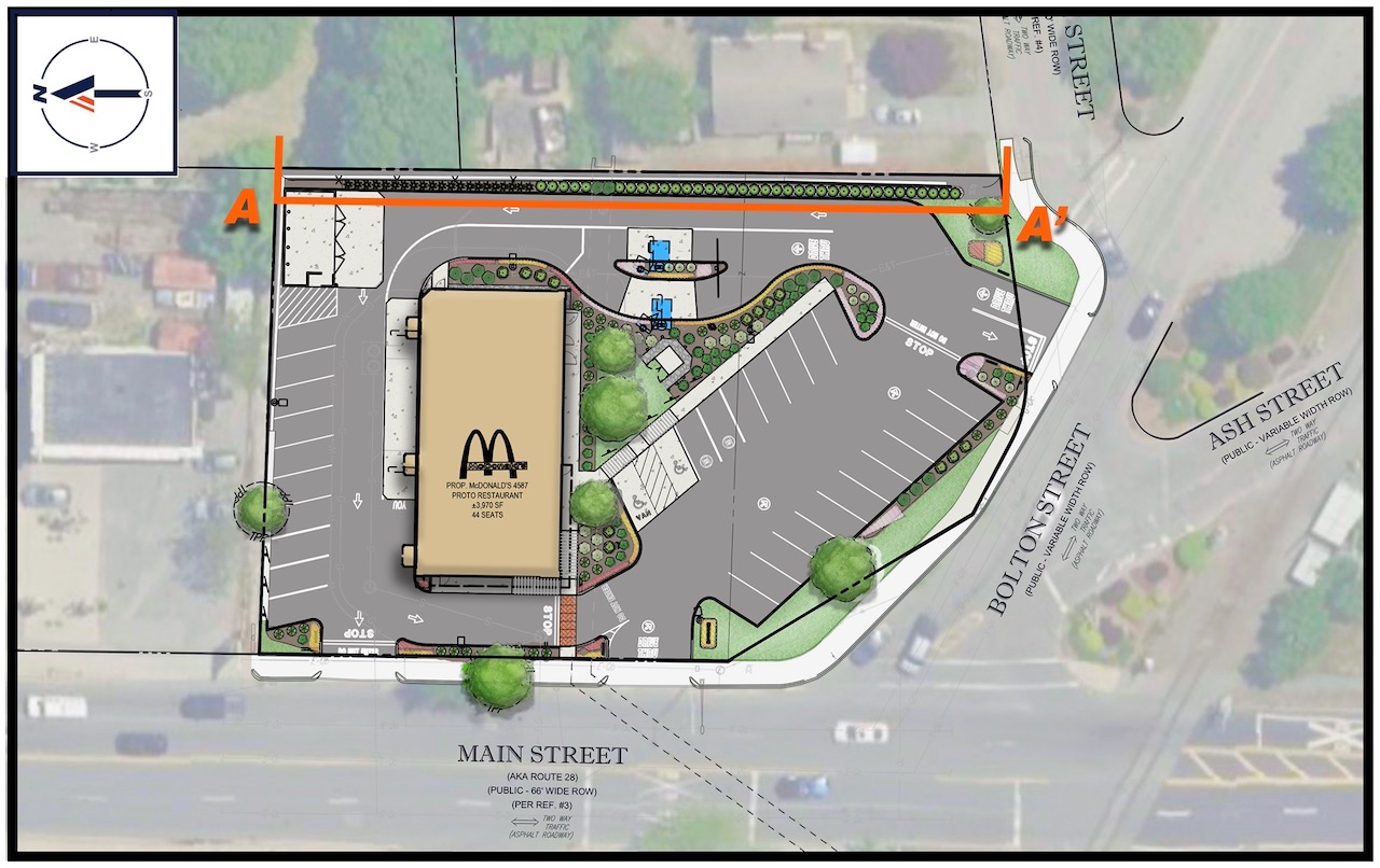 McDonald’s Presents Proposed Site Plan to CPDC – The Reading Post