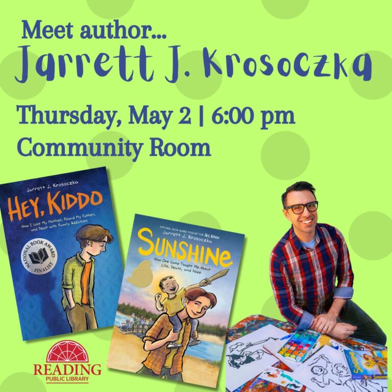 Reading Public Library Hosts Two Author Programs with Book Signings ...