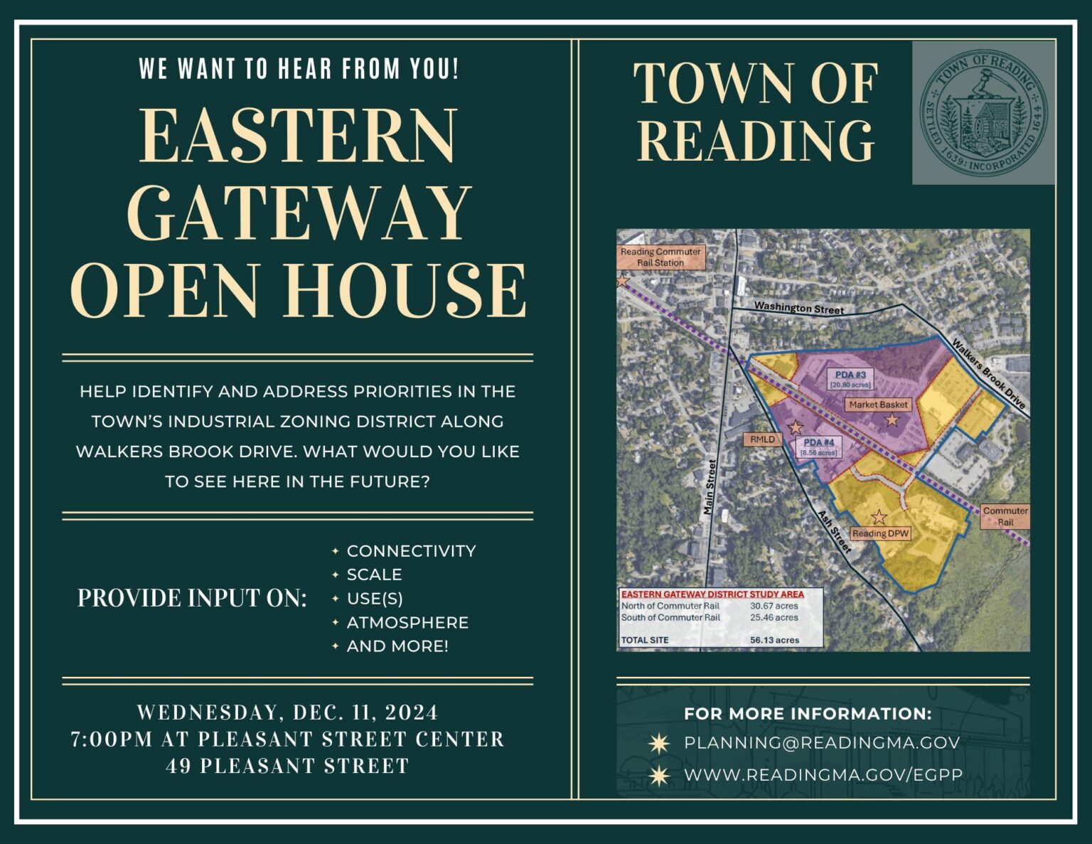 Eastern Gateway Open House | The Reading Post