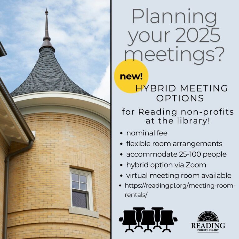 Reading Public Library Meeting Space is Better Than Ever – The Reading Post