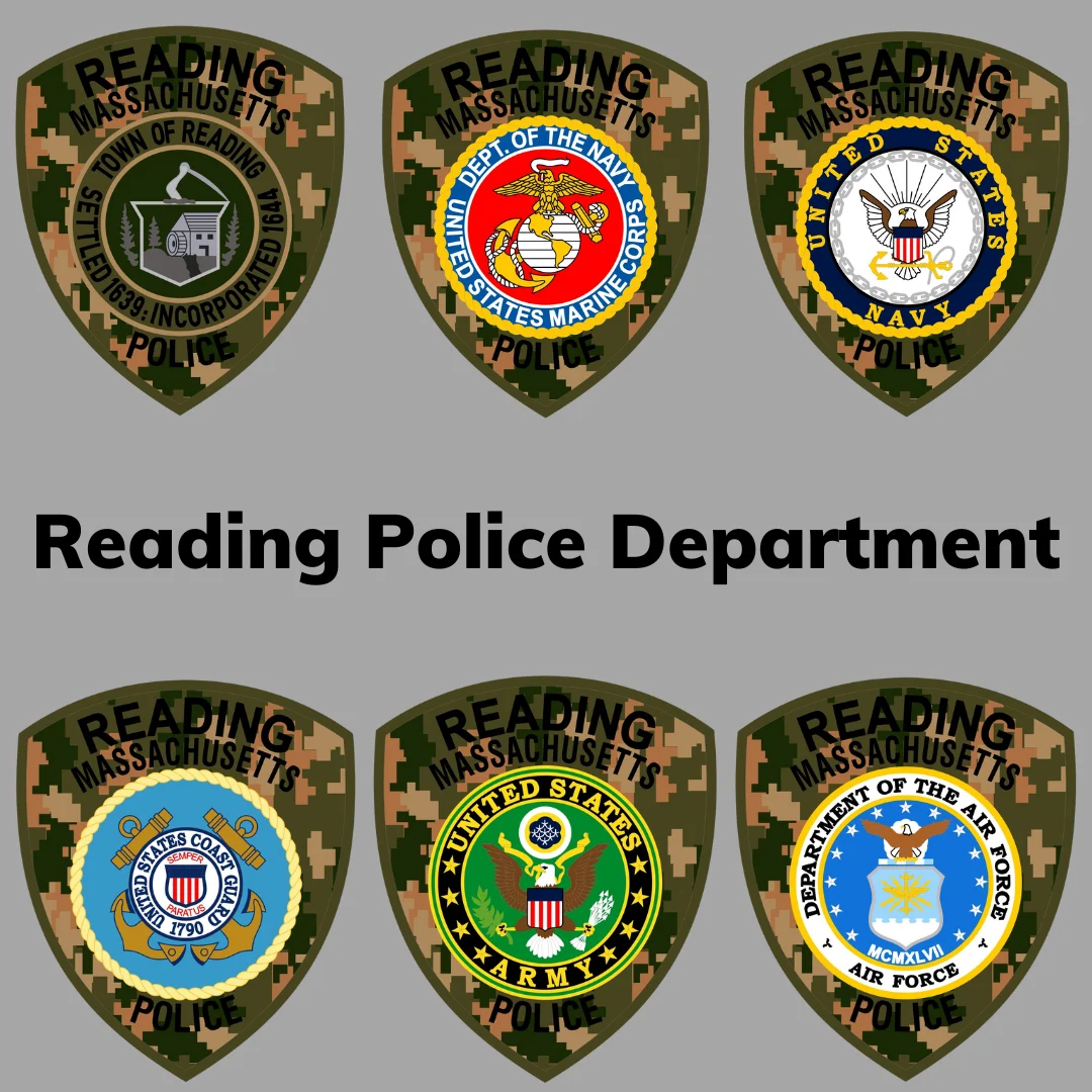 In Honor of Veterans Day, Reading Police will Wear Special Patches This ...