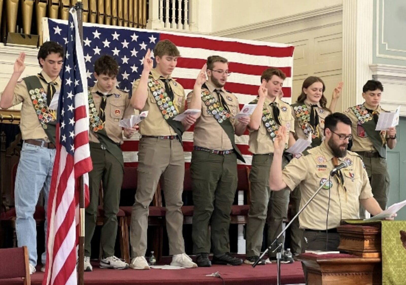 Reading Troop 702 Celebrates Seven New Eagle Scouts | The Reading Post