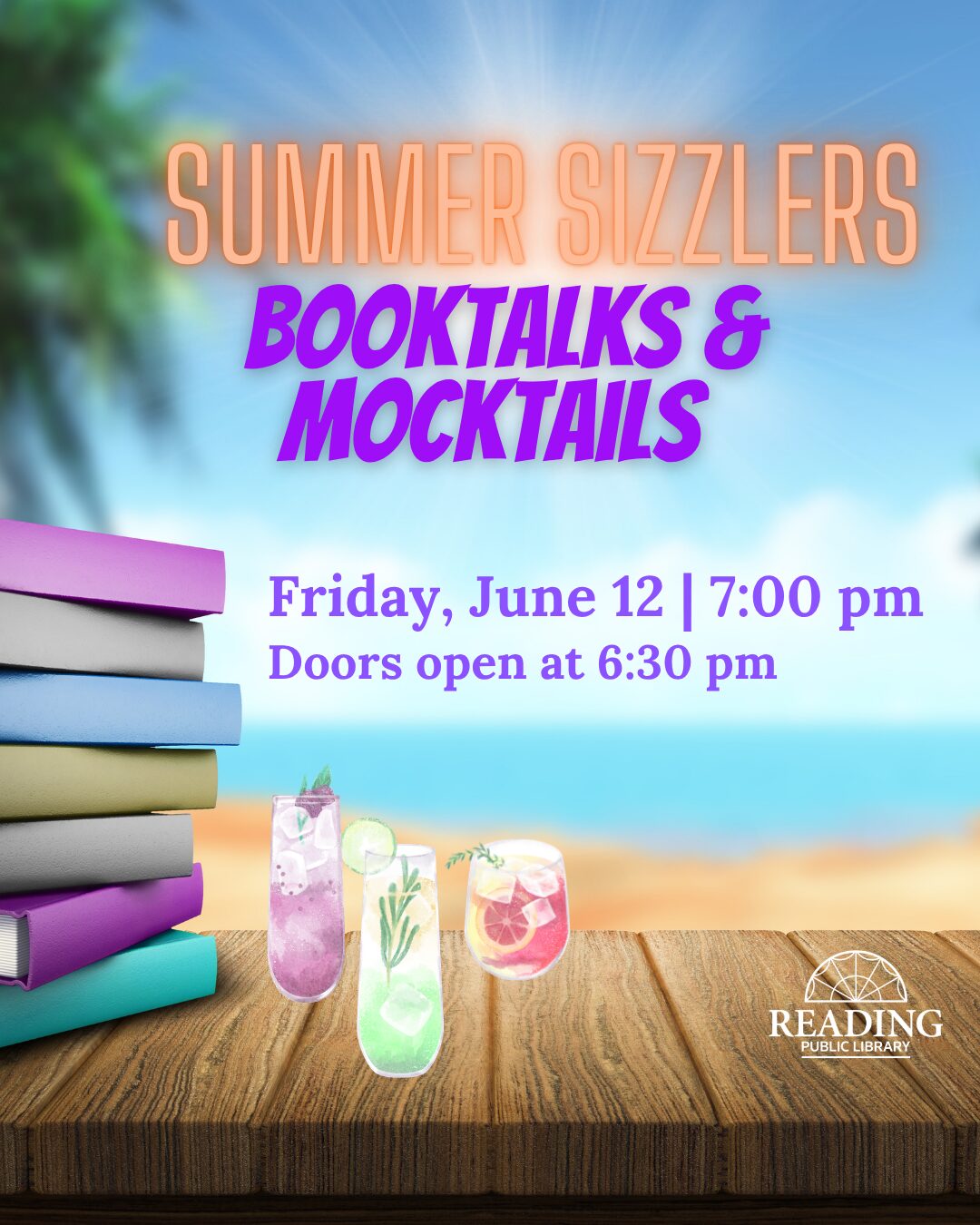 Books, Mocktails, and Summer Reading Inspiration Await at Reading ...